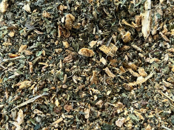 Wild Harvested Lomatium Root & Organic Nettle Leaf Blend - Cura.Te